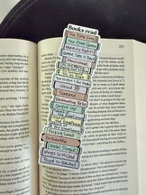 Book tracker bookmark – zoo&roo