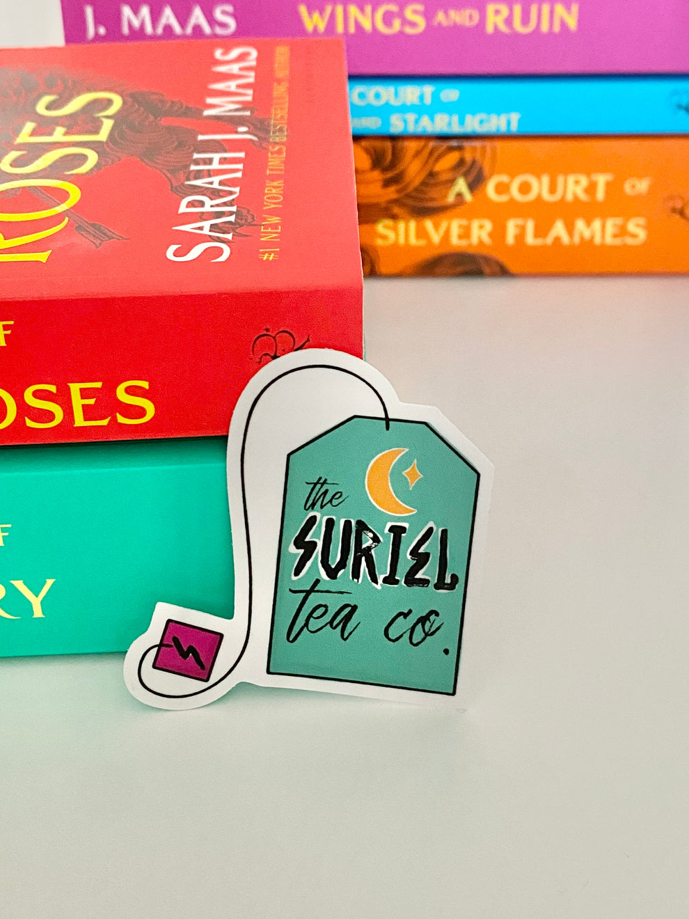 Suriel Tea Company ACOTAR sticker – zoo&roo