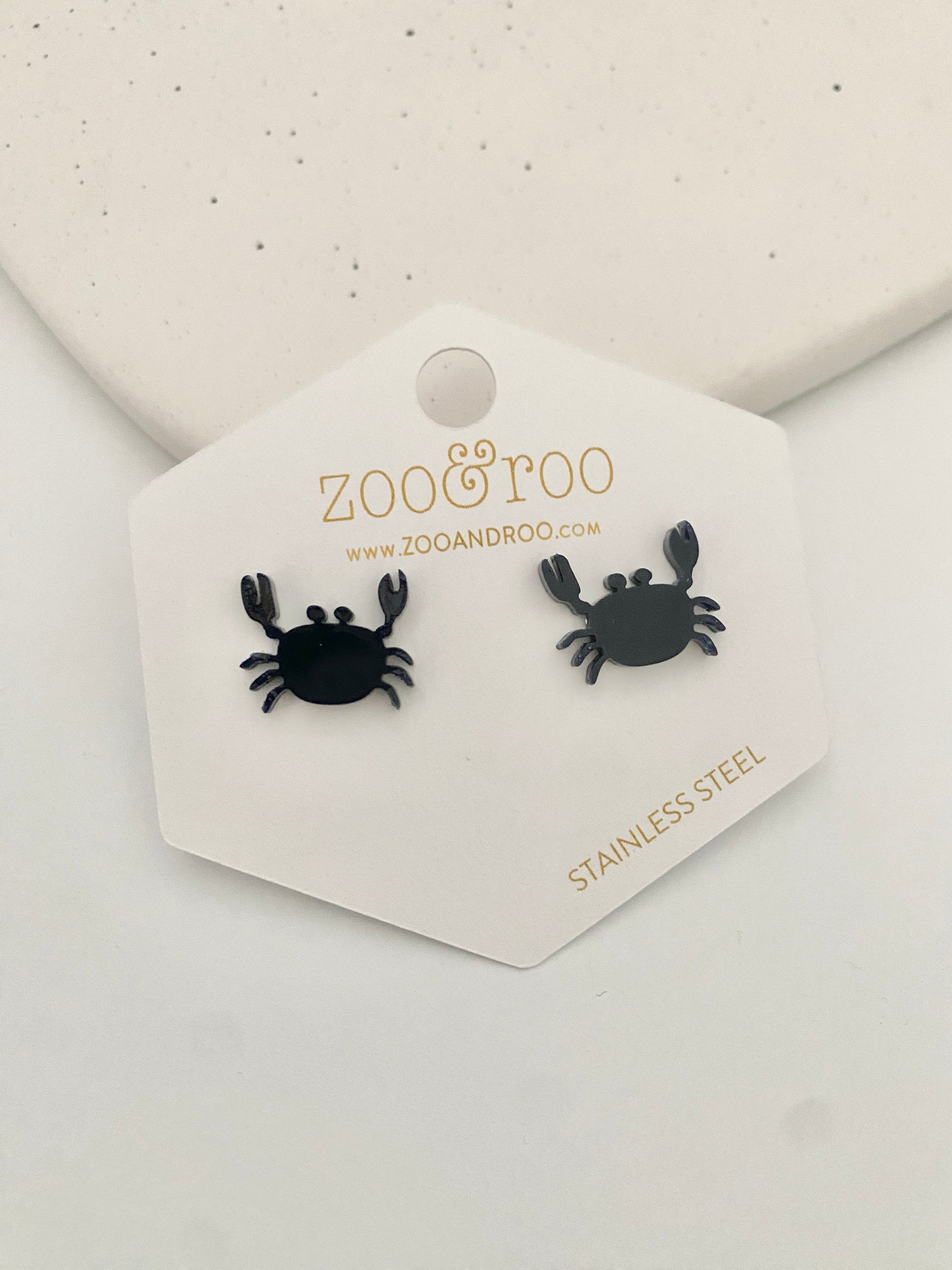 Crab Studs – zoo&roo