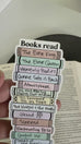 Book tracker bookmark – zoo&roo